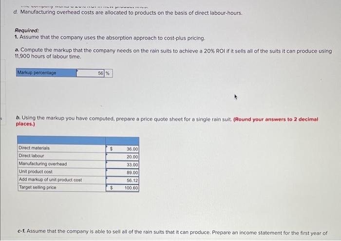 Solved Problem 12A-6 Standard Costs; Absorption Costing and | Chegg.com
