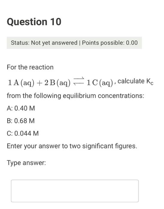 Solved Status: Not yet answered | Points possible: 0.00 For | Chegg.com