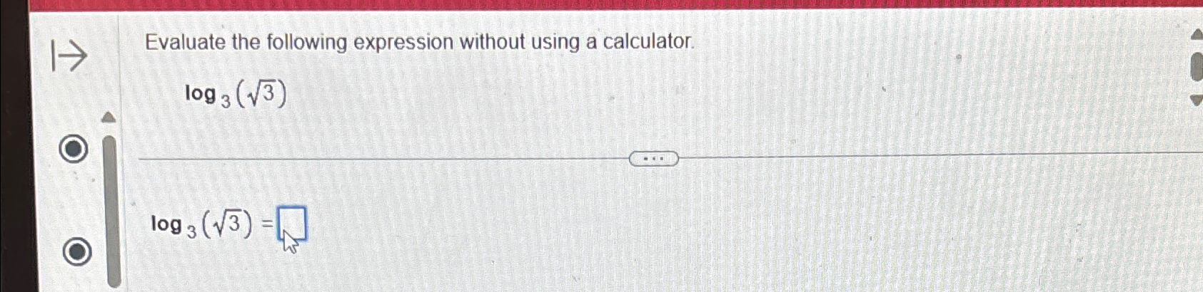 Solved |→,| ﻿Evaluate the following expression without using | Chegg.com