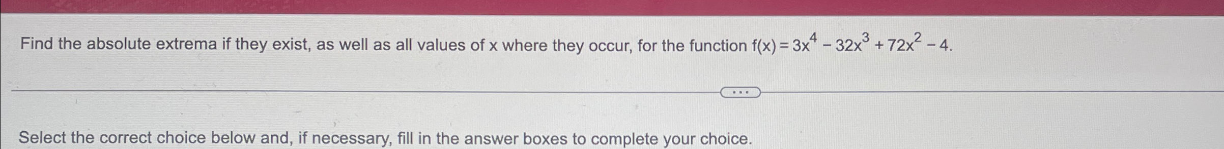 Solved Find the absolute extrema if they exist, as well as | Chegg.com