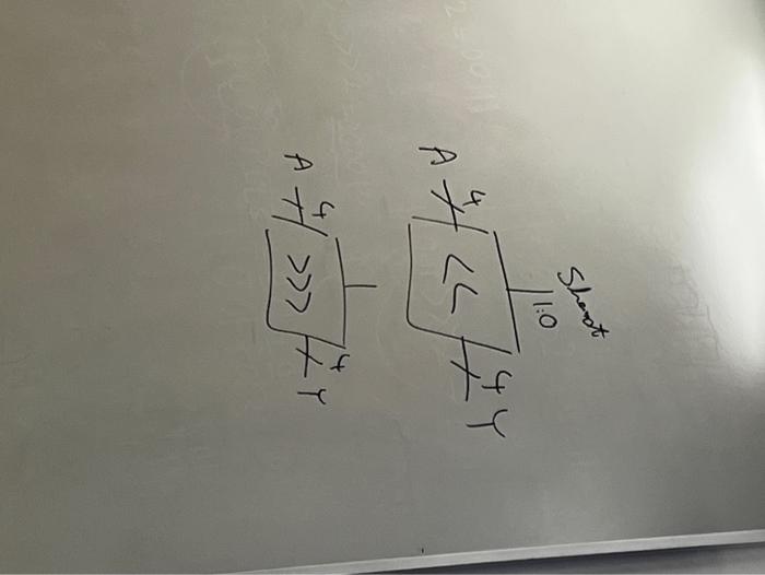 Draw these two shifters on a transistor level. | Chegg.com Draw these two shifters on a transistor level. | Chegg.com