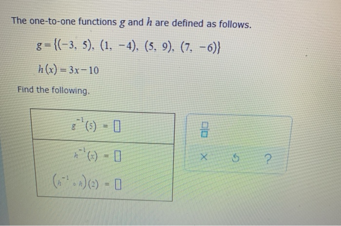 One to one function calculator store