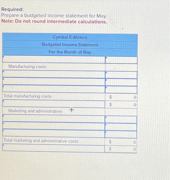 Solved Exerclse 13-44 (Algo) Prepare Budgeted Financlal | Chegg.com Solved Exerclse 13-44 (Algo) Prepare Budgeted Financlal | Chegg.com