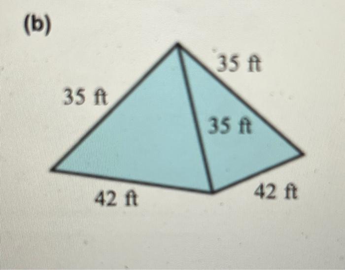 Solved Find the surface areas of the right regular pyramids | Chegg.com