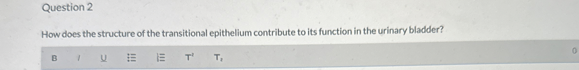 Solved Question 2How does the structure of the transitional | Chegg.com