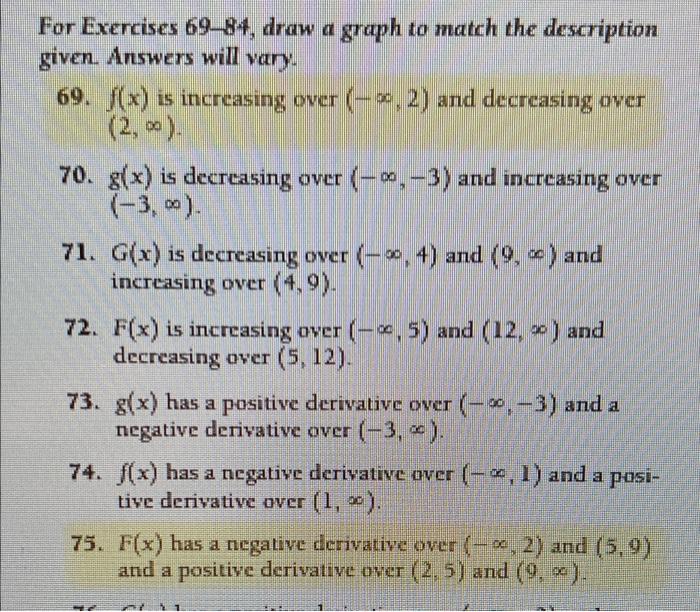 Solved EXERCISE SET 1.7 ПН. - Differentiate each function. | Chegg.com