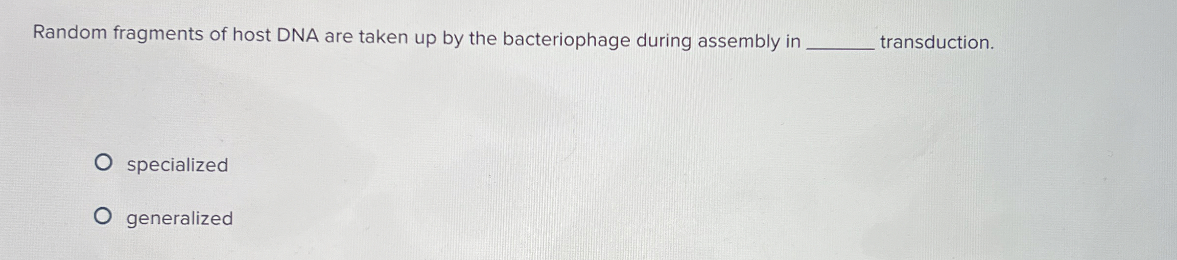 Solved Random fragments of host DNA are taken up by the | Chegg.com