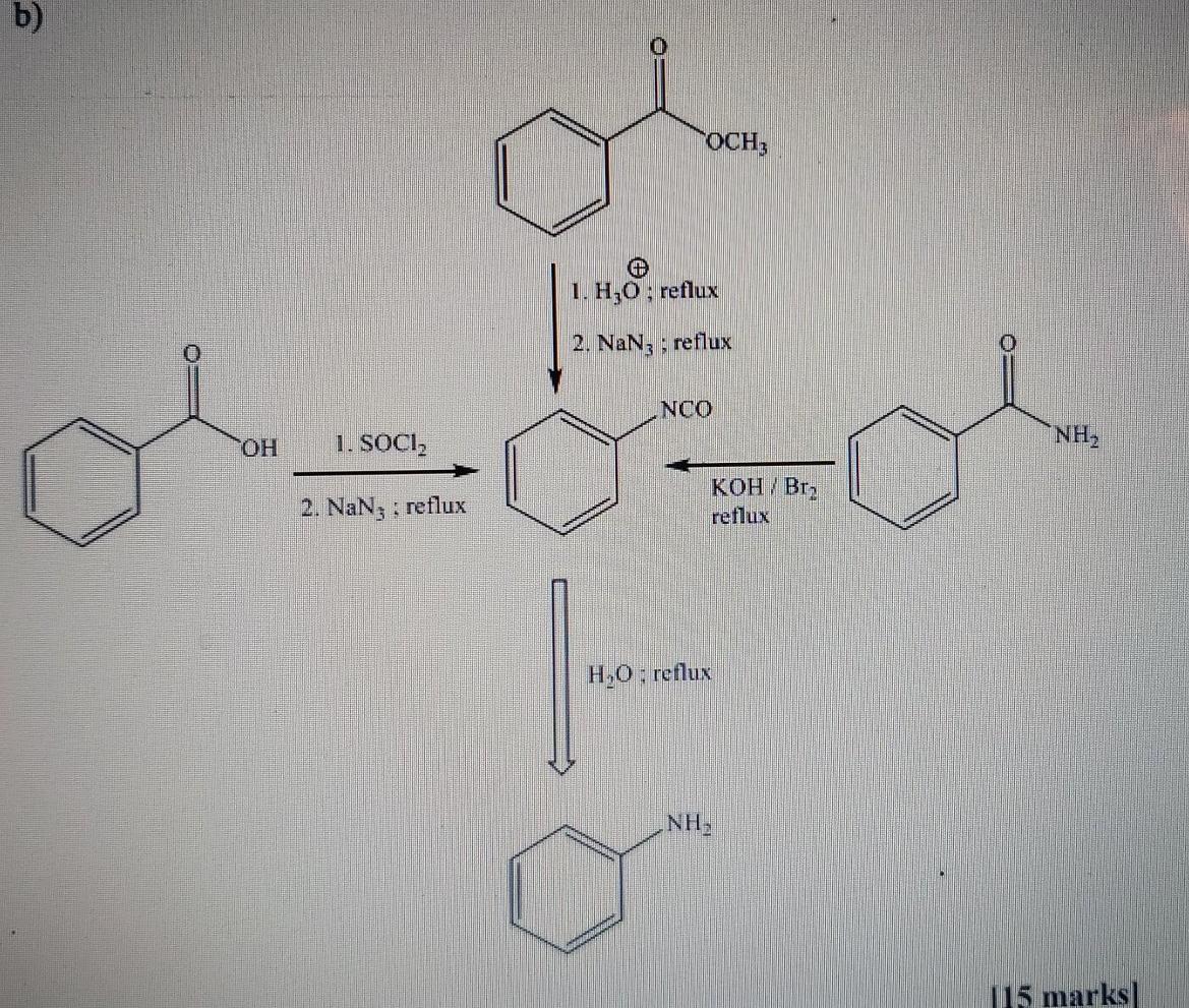 Solved Write suitable detailed mechanisms to account for the | Chegg.com