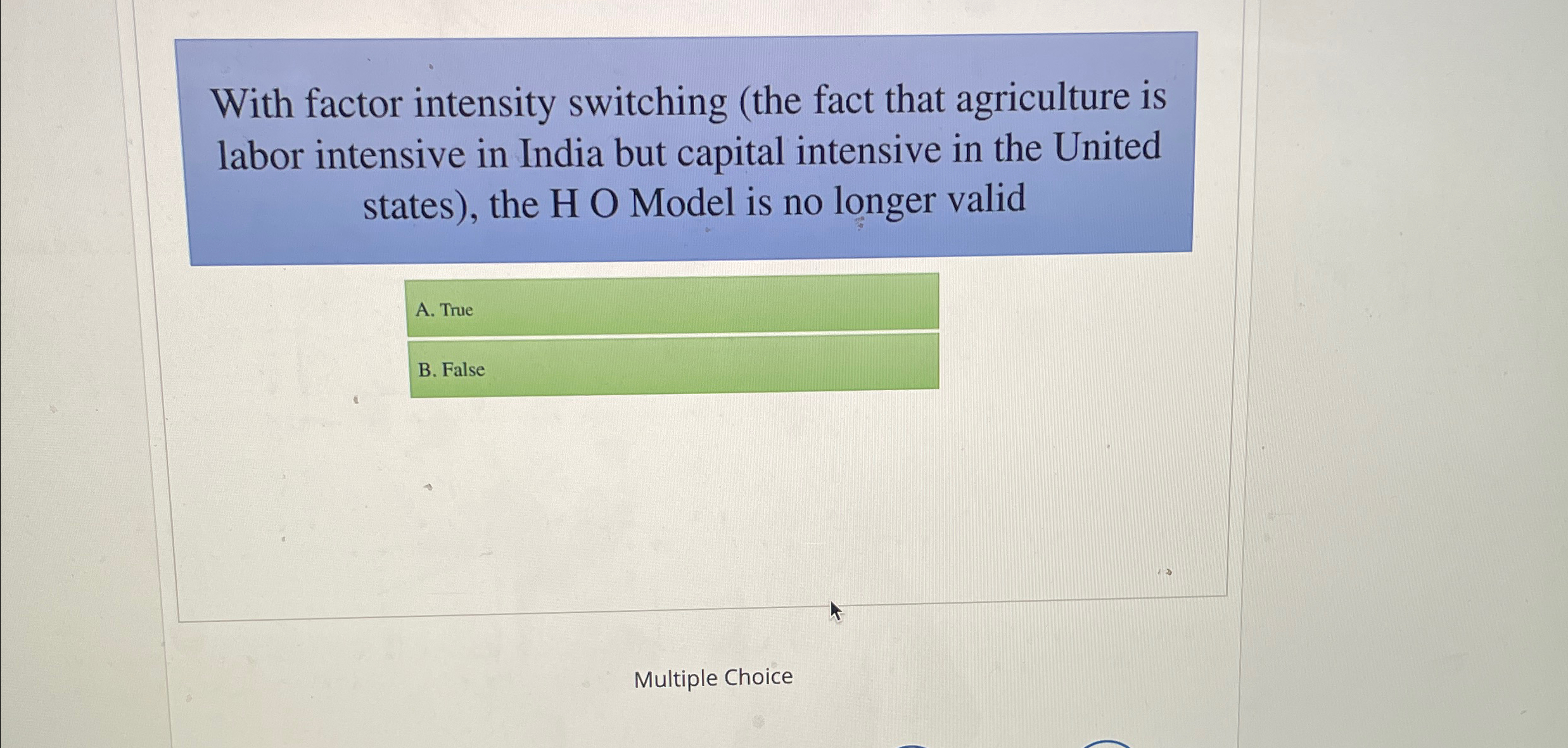 Solved With factor intensity switching (the fact that | Chegg.com