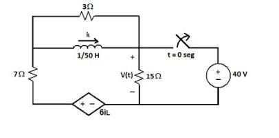 Solved For the following circuit, find the expression for | Chegg.com