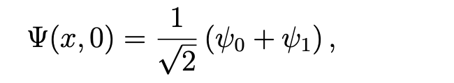 "The initial wave function of a particle in a | Chegg.com