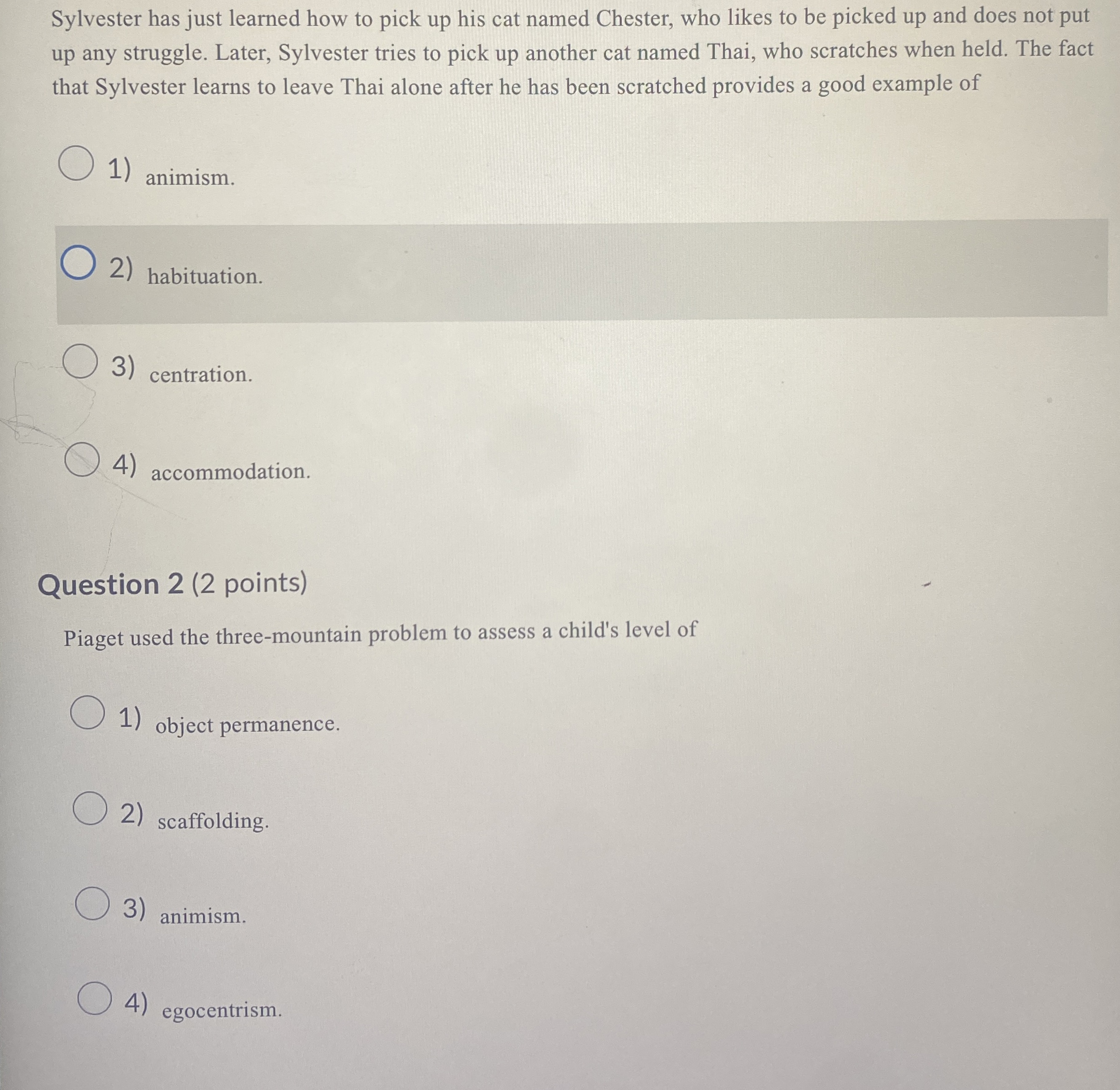 Solved Sylvester has just learned how to pick up his cat | Chegg.com