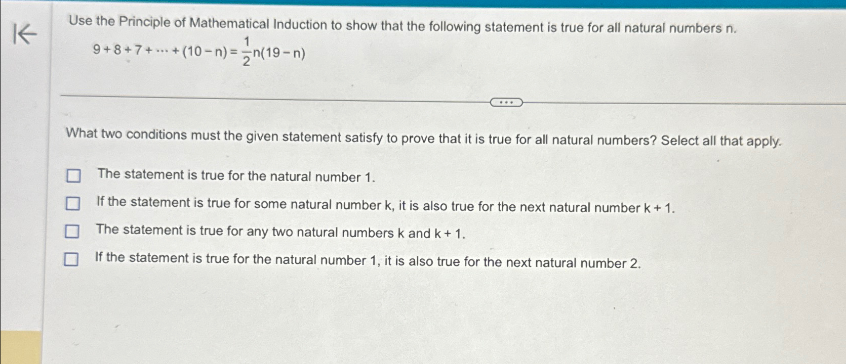 Solved Use the Principle of Mathematical Induction to show | Chegg.com
