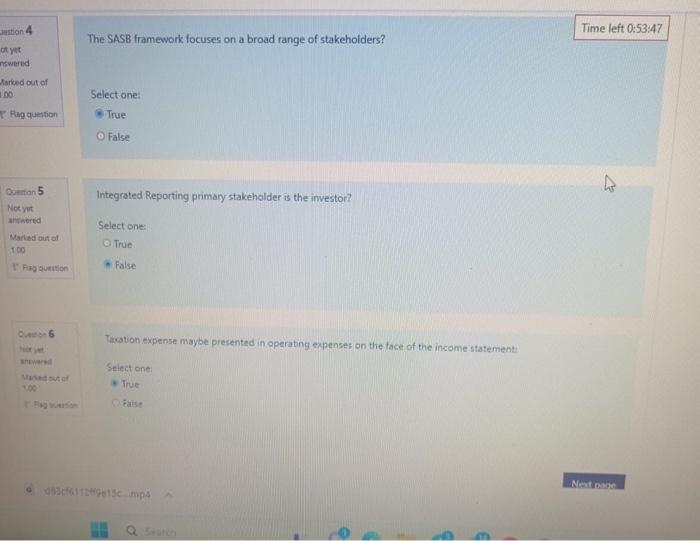 Solved The SASB framework focuses on a broad range of | Chegg.com