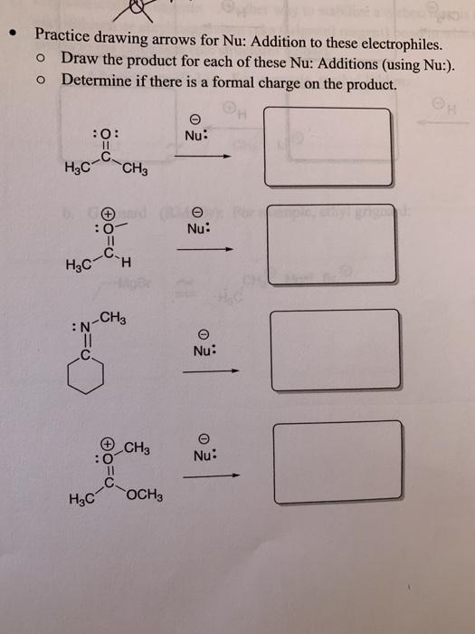 Solved Practice drawing arrows for Nu: Addition to these | Chegg.com