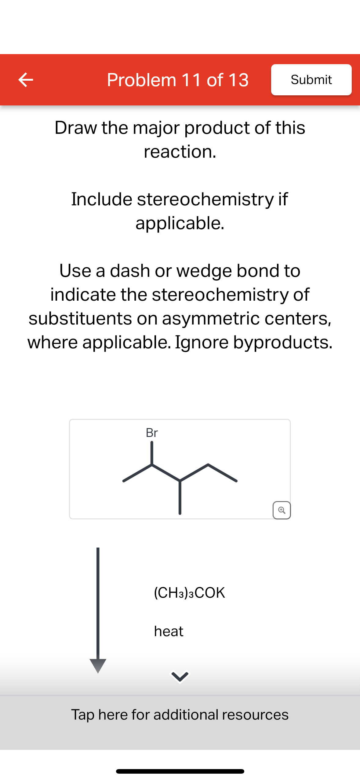 Solved Draw the major product of thisreaction.Include | Chegg.com