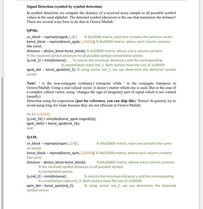 In this project, we consider complex symbol | Chegg.com
