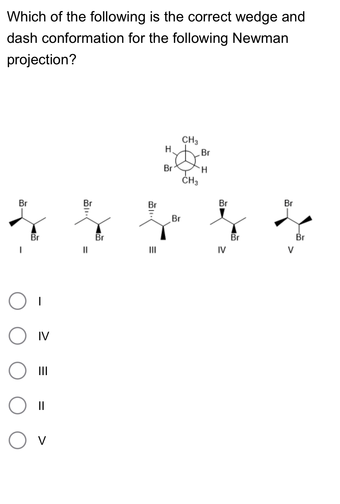 Solved Which of the following is the correct wedge and dash | Chegg.com