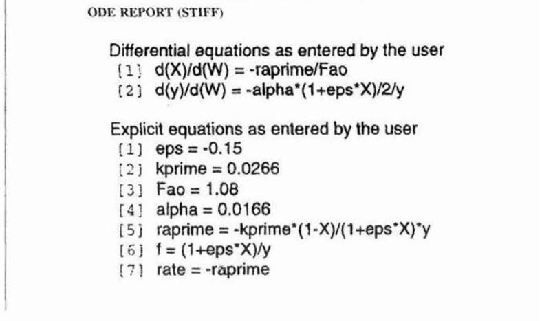 Solved w(0)=0 w (f)=60 convert this polymath program into | Chegg.com