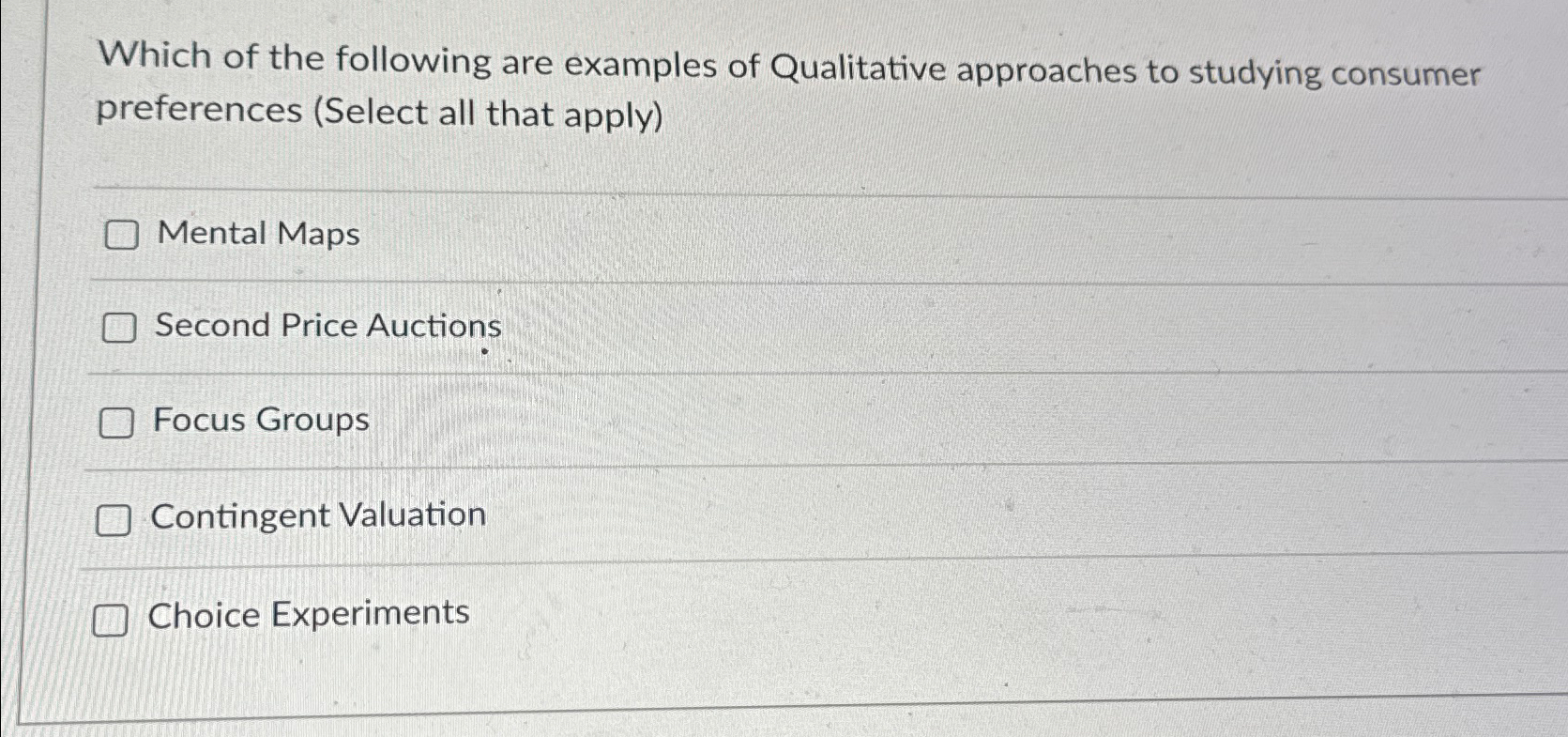 Solved Which of the following are examples of Qualitative | Chegg.com