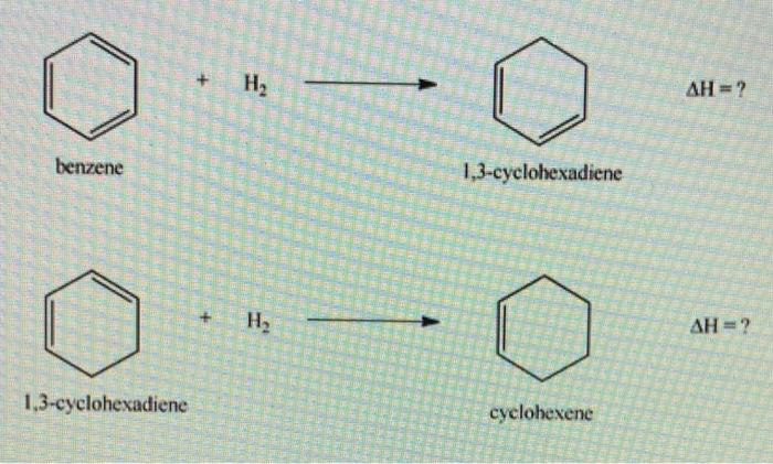Solved 1) Use the energies to calculate the enthalpy of | Chegg.com