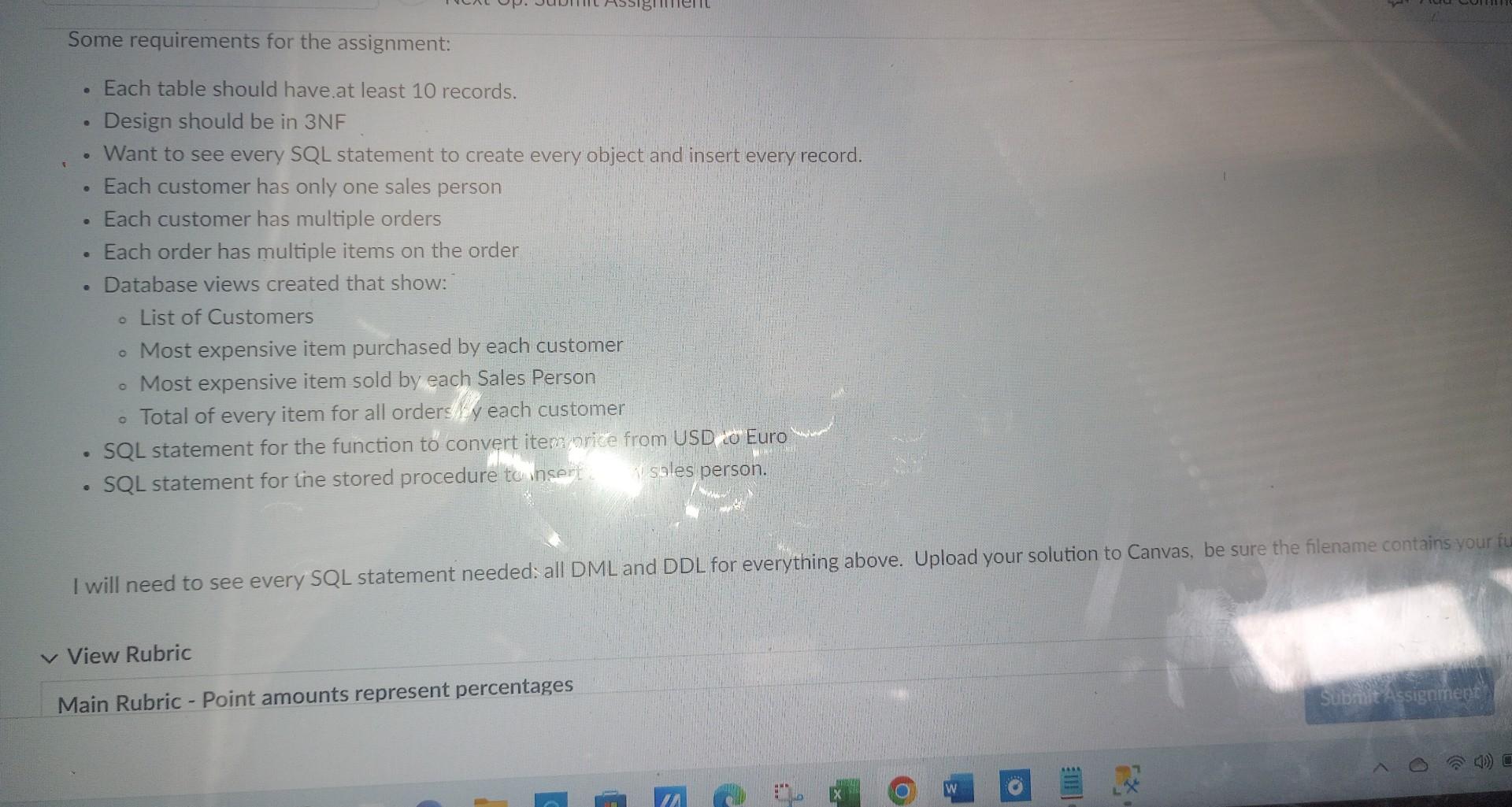 Solved The following data elements should be captured: - | Chegg.com