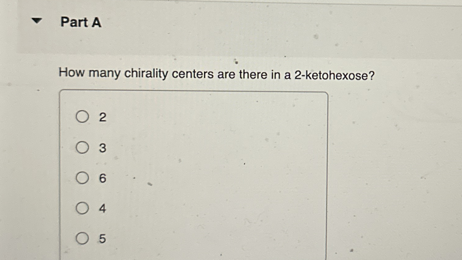 Solved Part AHow many chirality centers are there in a | Chegg.com