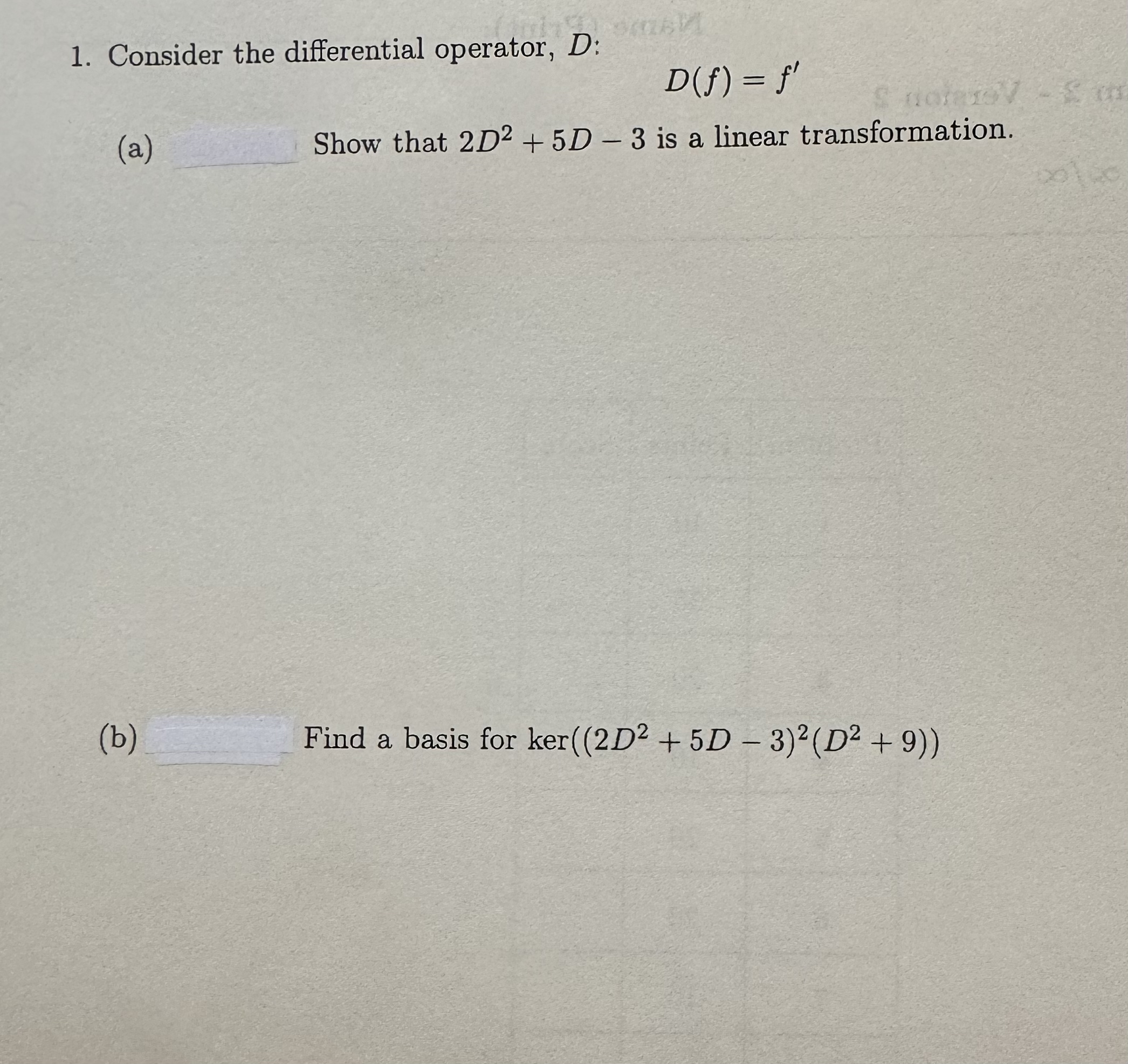 Solved Show steps and explain clearly. Consider the | Chegg.com