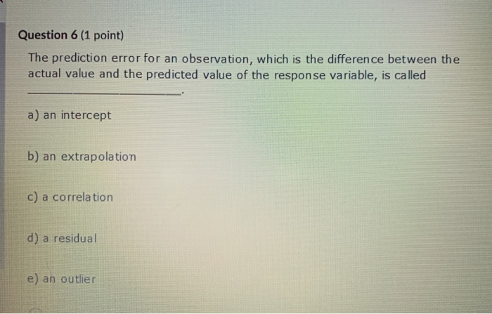 Solved Question 4 (1 point) A study of consumer behavior | Chegg.com