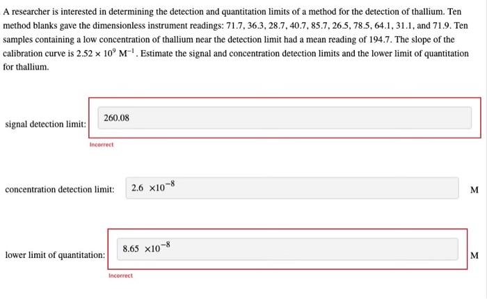 Solved A researcher is interested in determining the | Chegg.com
