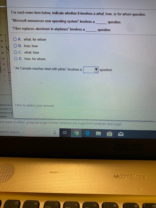 Solved For each news item below, indicate whether it | Chegg.com