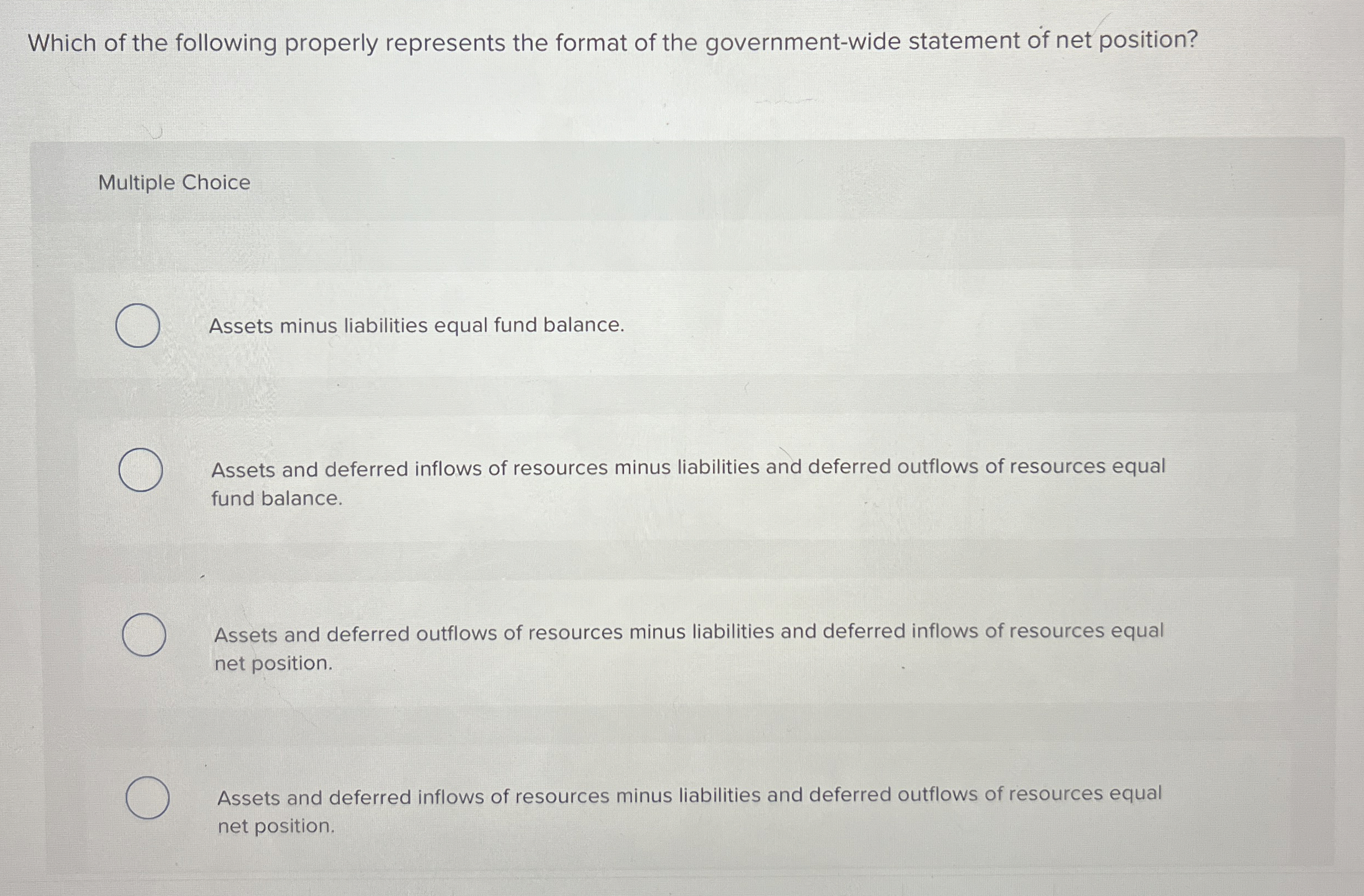 Solved Which of the following properly represents the format | Chegg.com