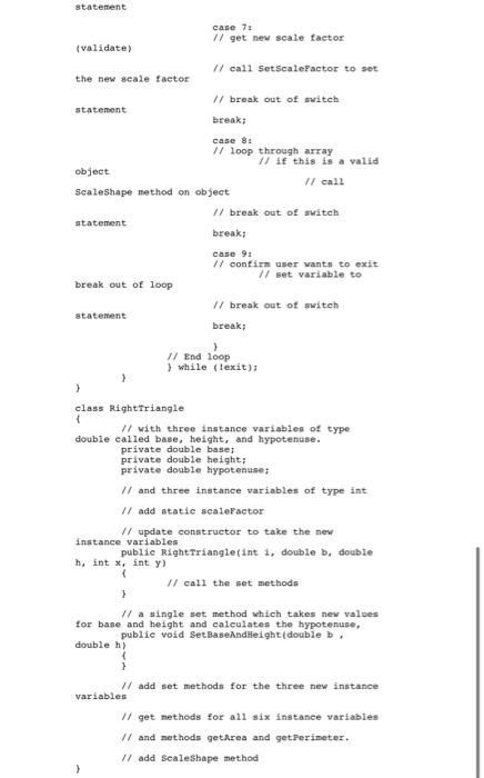 Solved Using the shell images below create a class | Chegg.com