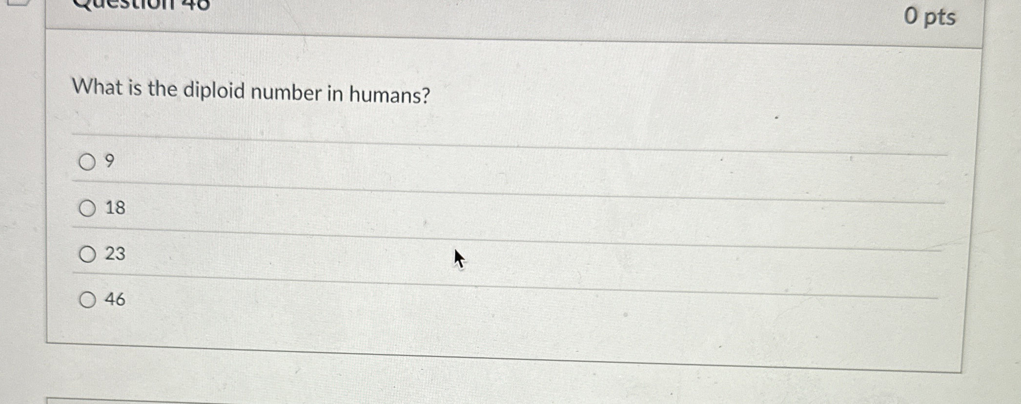 Solved What is the diploid number in humans?9182346 | Chegg.com