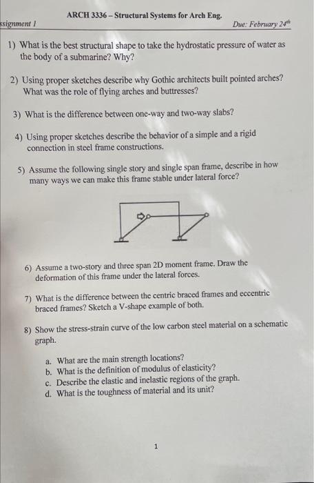 Solved Using proper sketches describe the behavior of a | Chegg.com