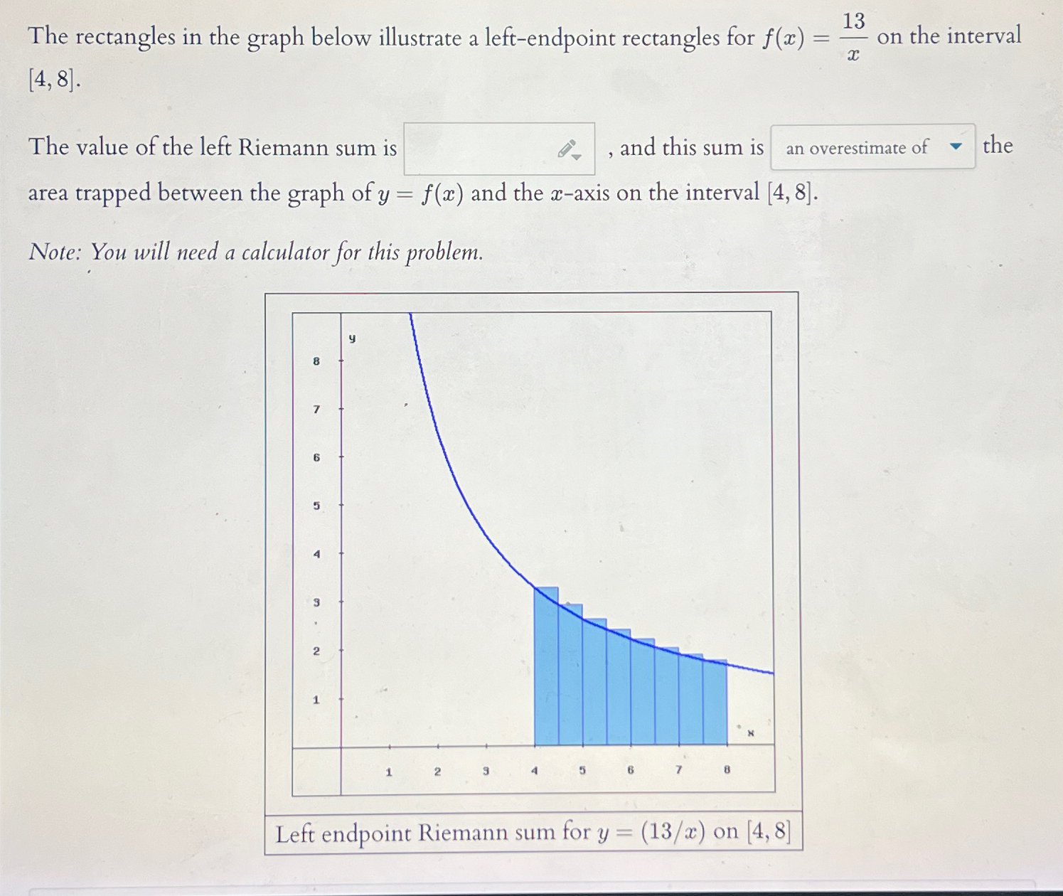 Solved The rectangles in the graph below illustrate a | Chegg.com