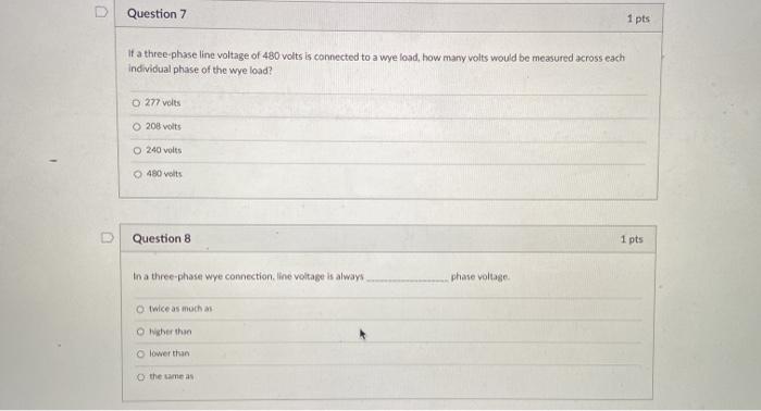 Solved Question 1 1 pts If a 2.5 henry coil is placed across | Chegg.com
