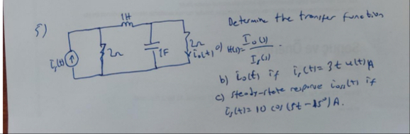 Solved Determing the transfer | Chegg.com