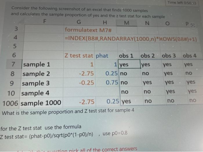 [solved] Consider The Following Screenshot Of An Excel Tha