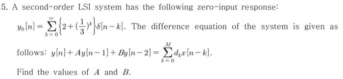 Solved use the complementary/particular solution or zero | Chegg.com