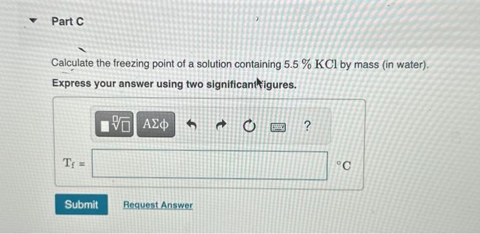 Solved Calculate the boiling point of a solution | Chegg.com