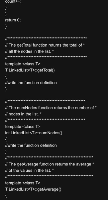 Solved Ifndef Linkedlist H Define Linkedlisth Include