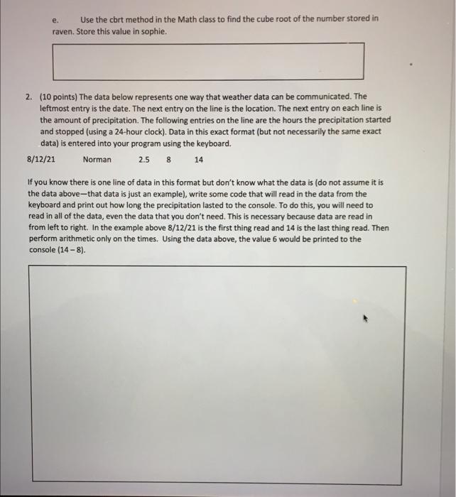 Solved Advice When Asked To Write A Code Fragment It Is