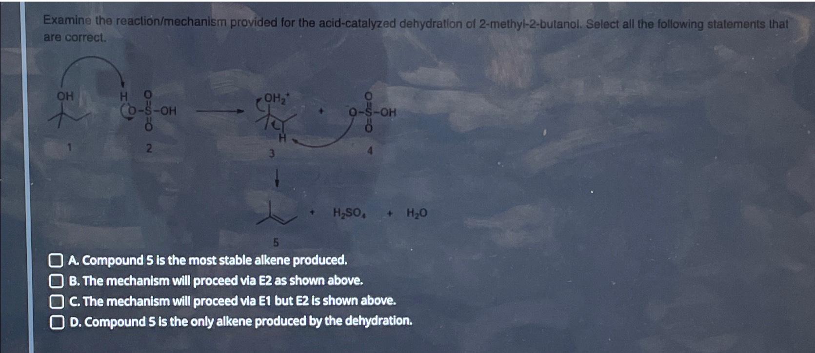 Solved Examine the reaction/mechanism provided for the | Chegg.com