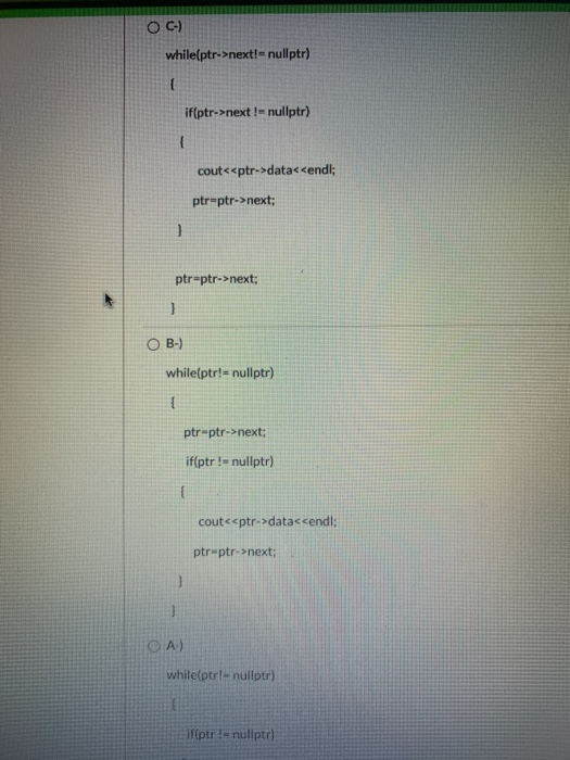 Solved Suppose a program has a singly linked list structure | Chegg.com