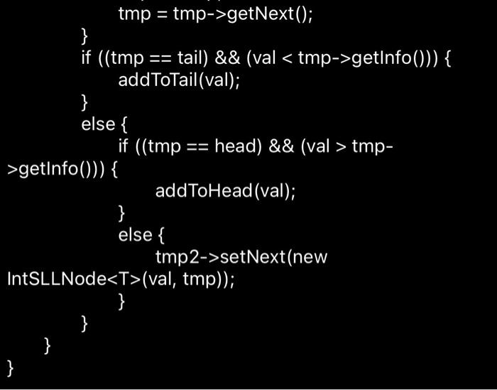 IntSLLNode.h #include using namespace std; Class | Chegg.com