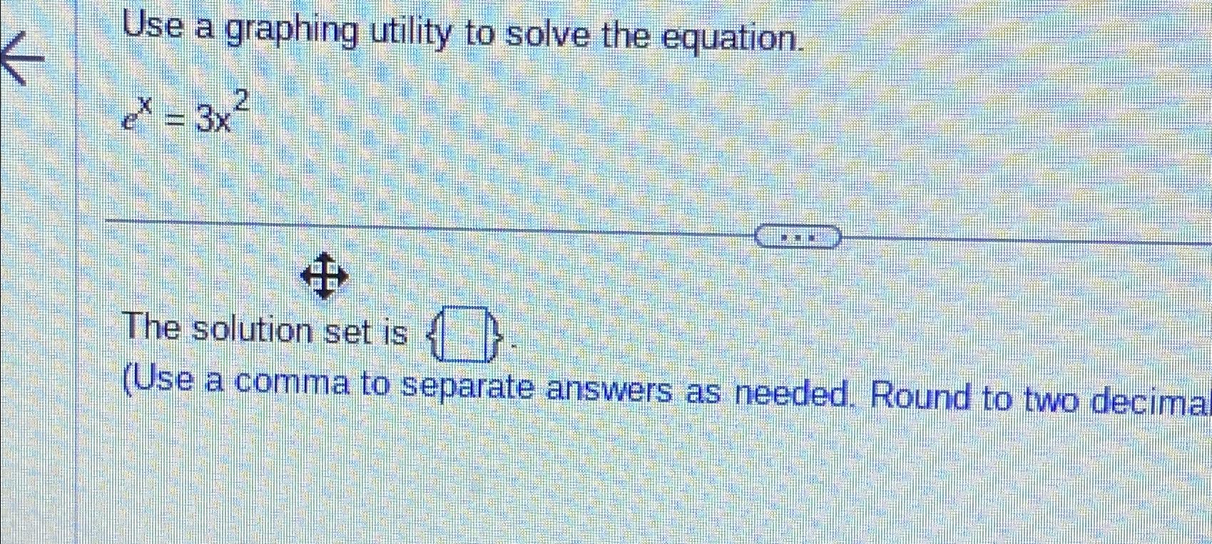 Use a graphing utility to solve the | Chegg.com