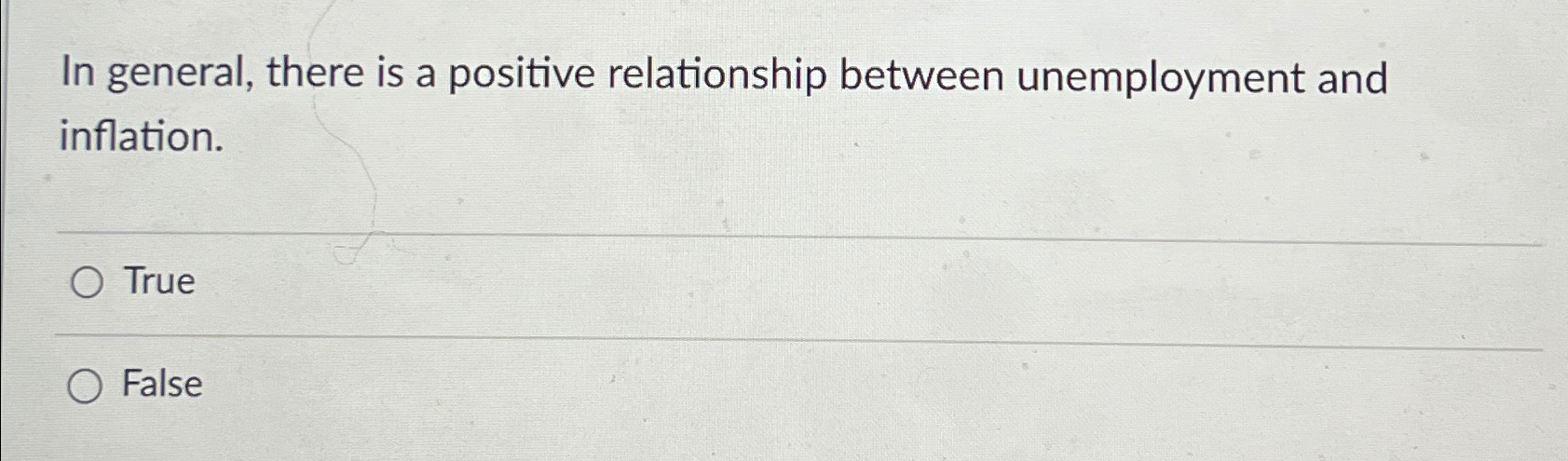 Solved In general, there is a positive relationship between | Chegg.com