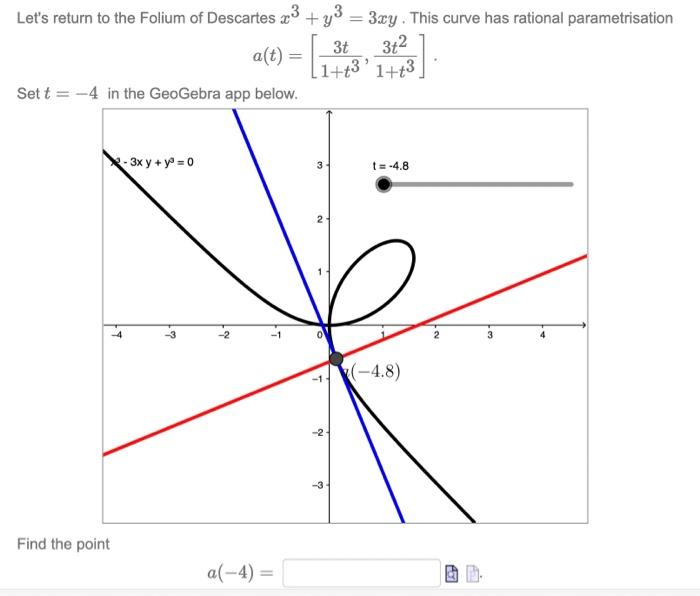 Solved A projectile follows the trajectory | Chegg.com