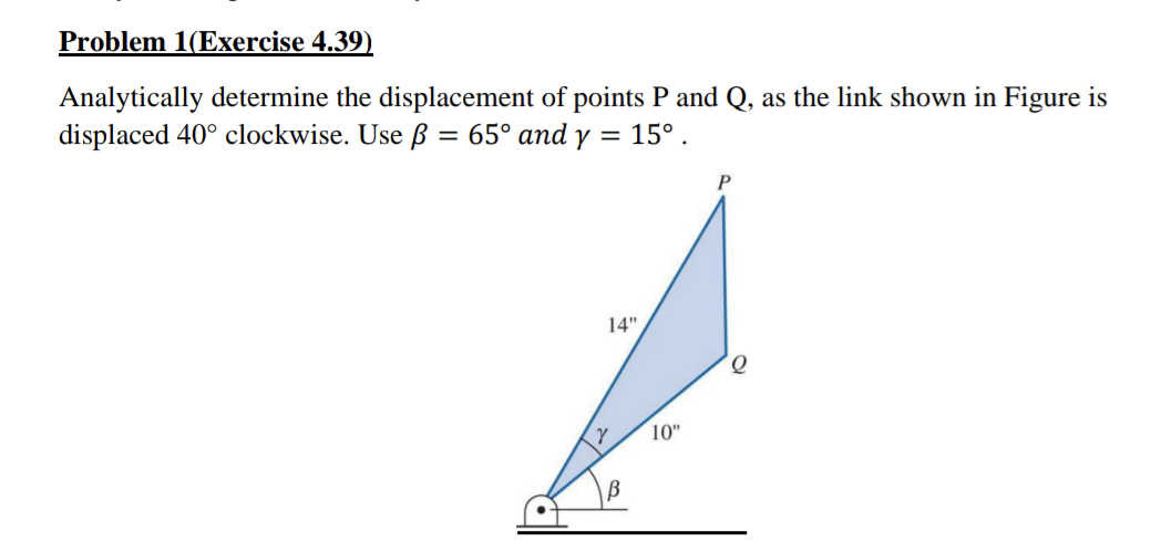 Solved Problem 1(Exercise 4.39)Analytically determine the | Chegg.com